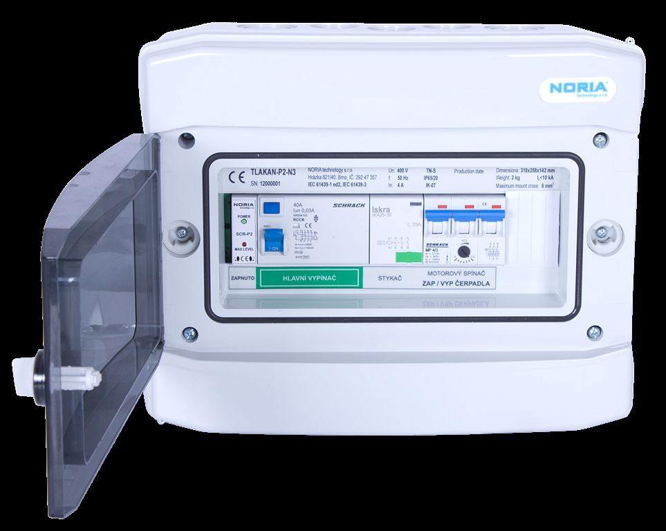 NORIA OVLADACI PANEL TLAKAN RJ-P2-N3 - E-shop - Maxtracontrol.sk